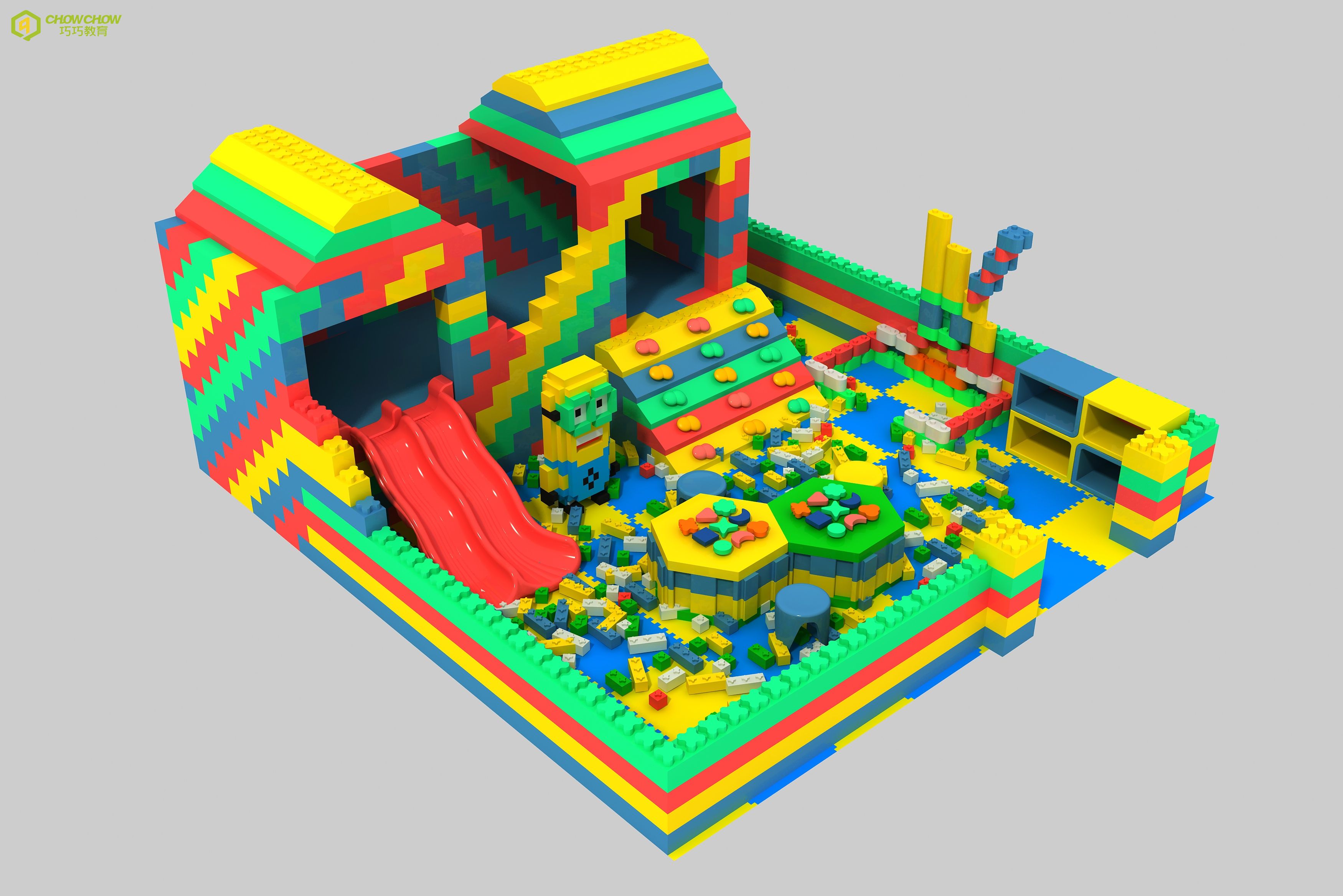 Educational Large Epp Foam Building Block For Kids Playground - Buy EPP ...